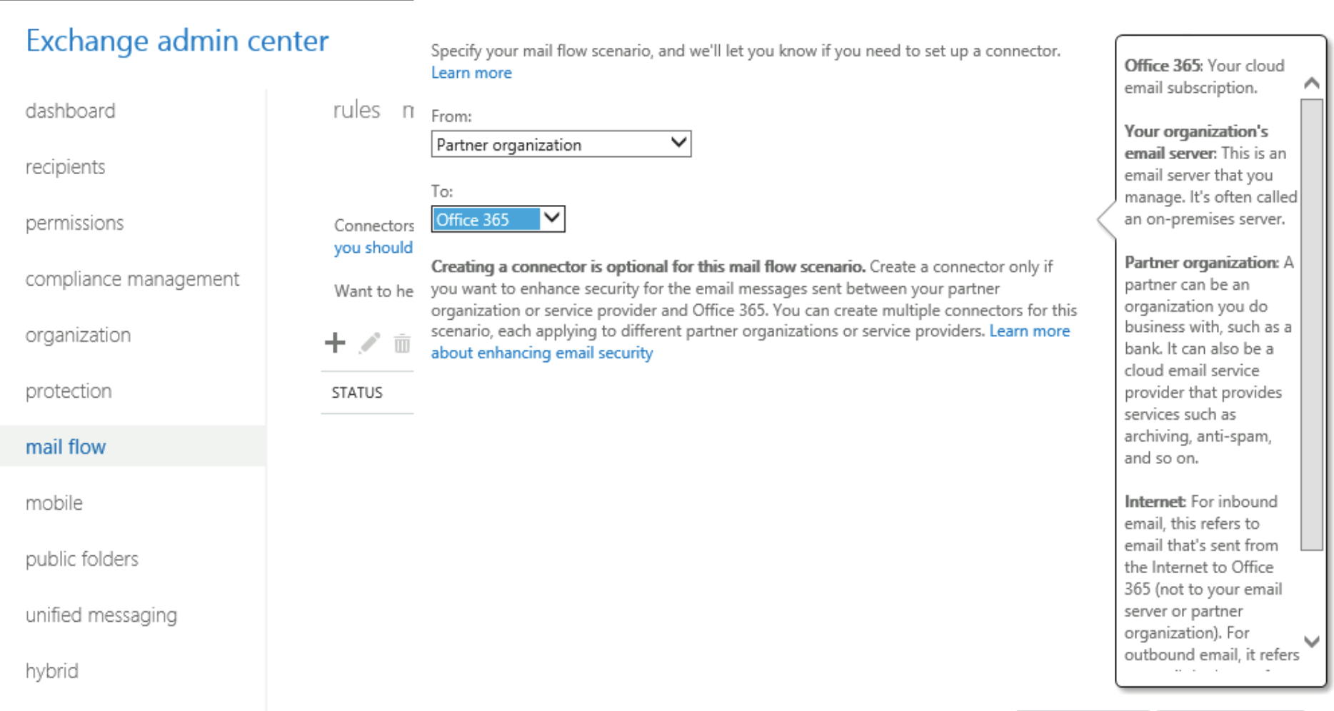 Configure enforced TLS with a partner in Office365 | OpenTechTips