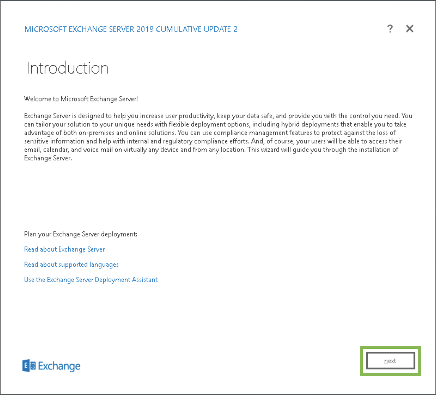 How to Install a new Microsoft Exchange 2019 Server - Step by Step ...