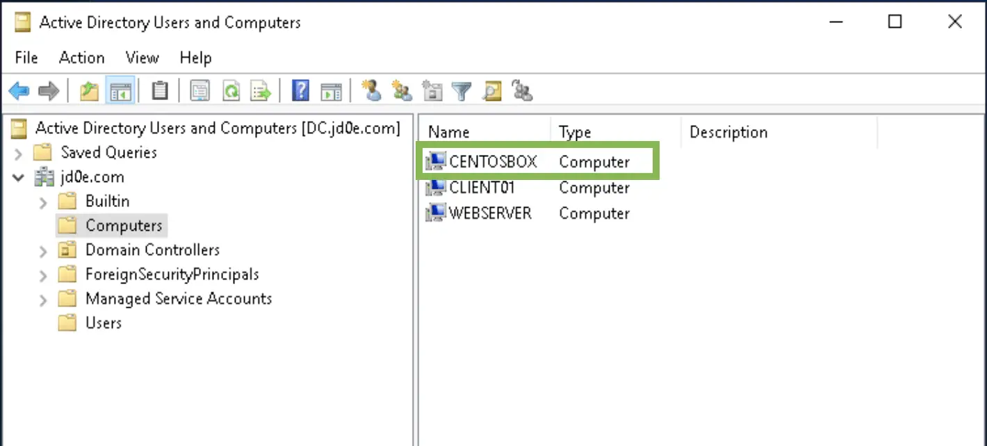 Join Rhel Or Centos 8 To An Active Directory Domain Using Sssd Opentechtips