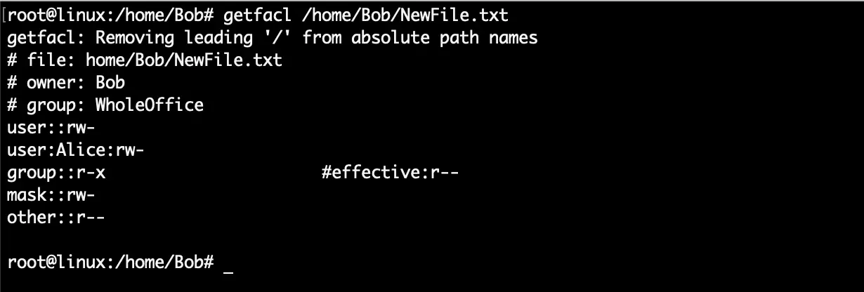 Specifying granular UNIX file permissions using SETFACL | OpenTechTips Specifying granular UNIX file permissions using SETFACL | OpenTechTips