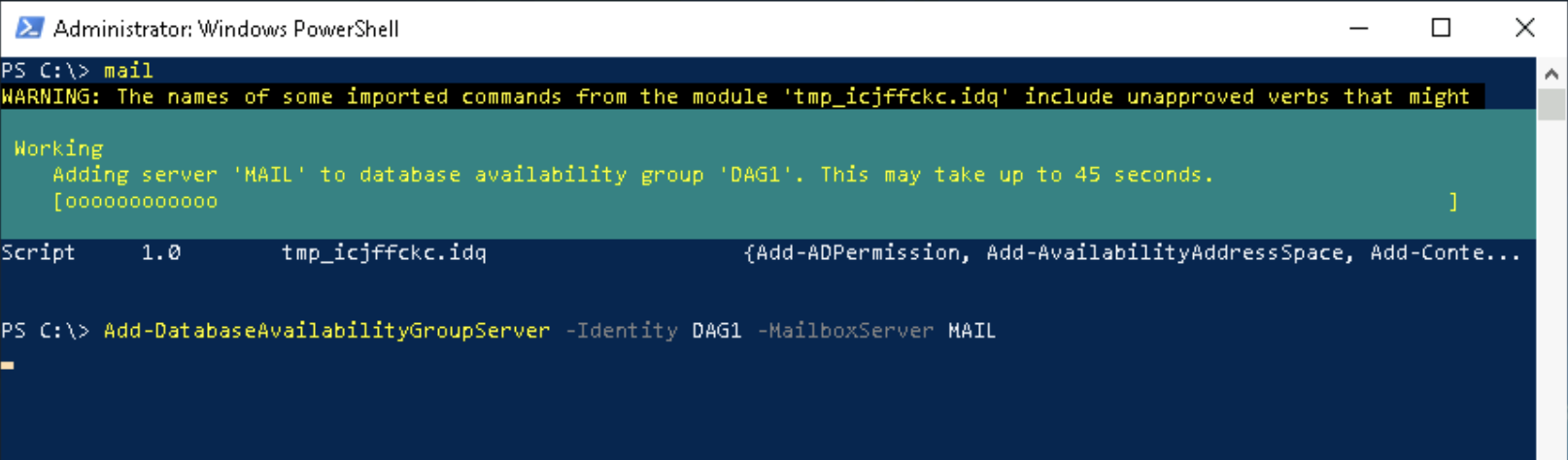 How to Create an Exchange 2019 Database Availability Group | OpenTechTips