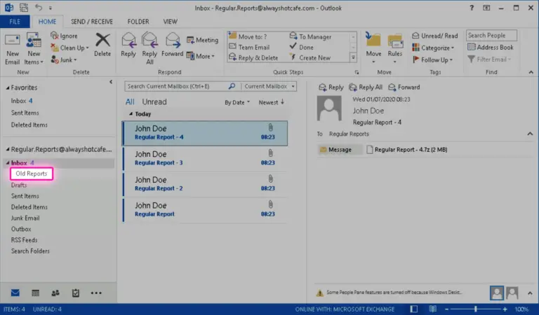 Outlook Script To Automate Downloading Attachments From Incoming Emails Opentechtips 