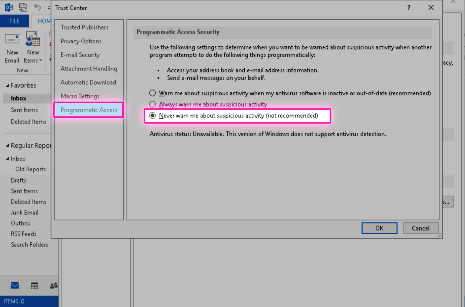 Outlook Script to automate downloading attachments from incoming emails ...