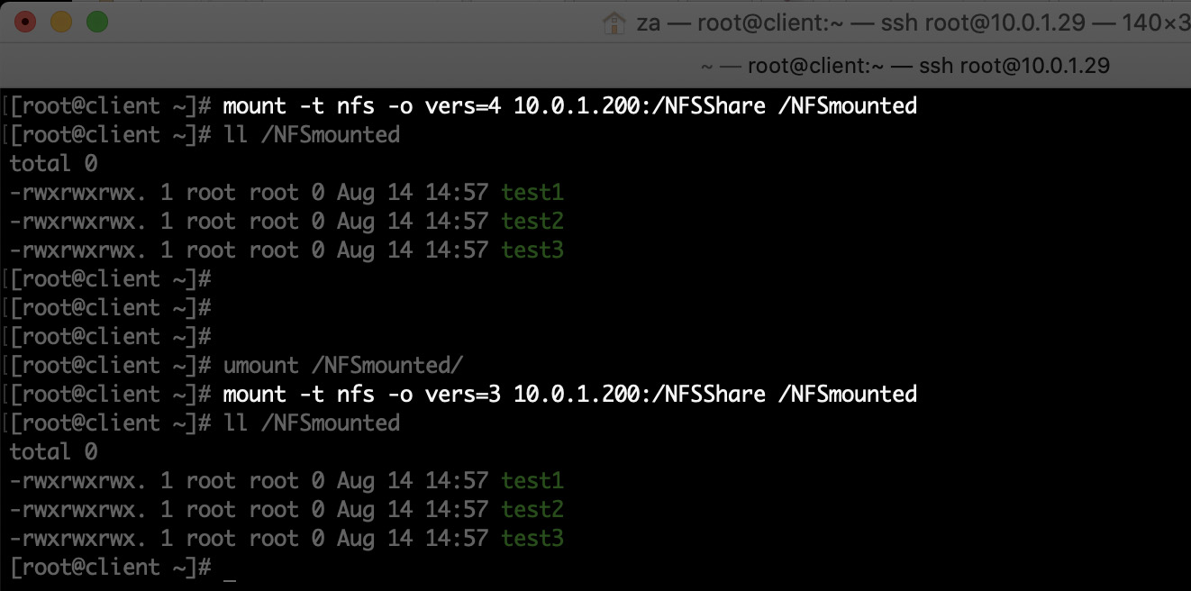 How to Configure NFSv4 and NFSv3 on CentOS? | OpenTechTips