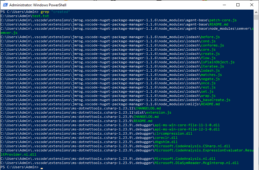 Grep Command In PowerShell recursive OpenTechTips