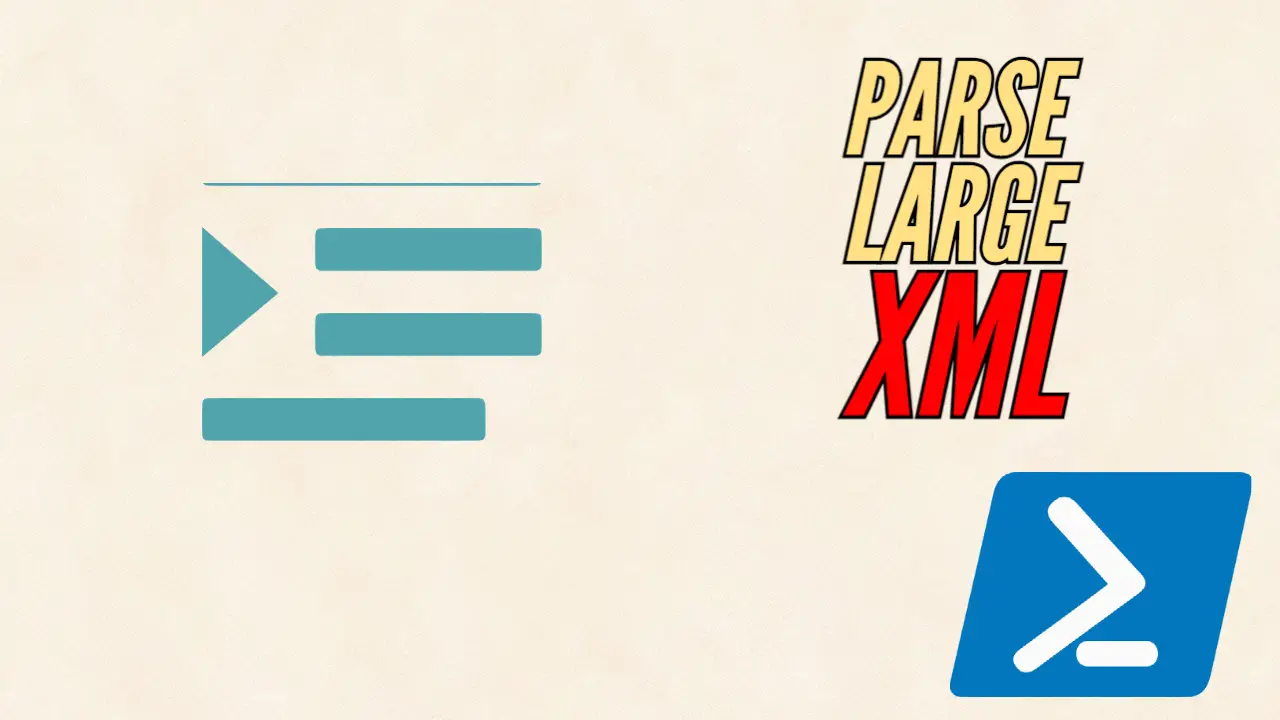 PowerShell How To Parse A Large One line XML OpenTechTips