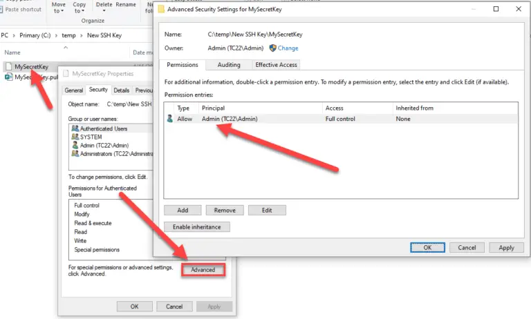 Ssh Private Key Authentication To Linux On A Windows Machine Opentechtips