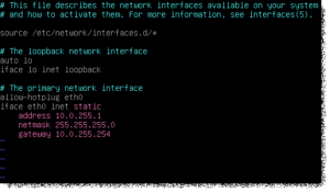 How to Configure Static IP on Debian 10 | OpenTechTips