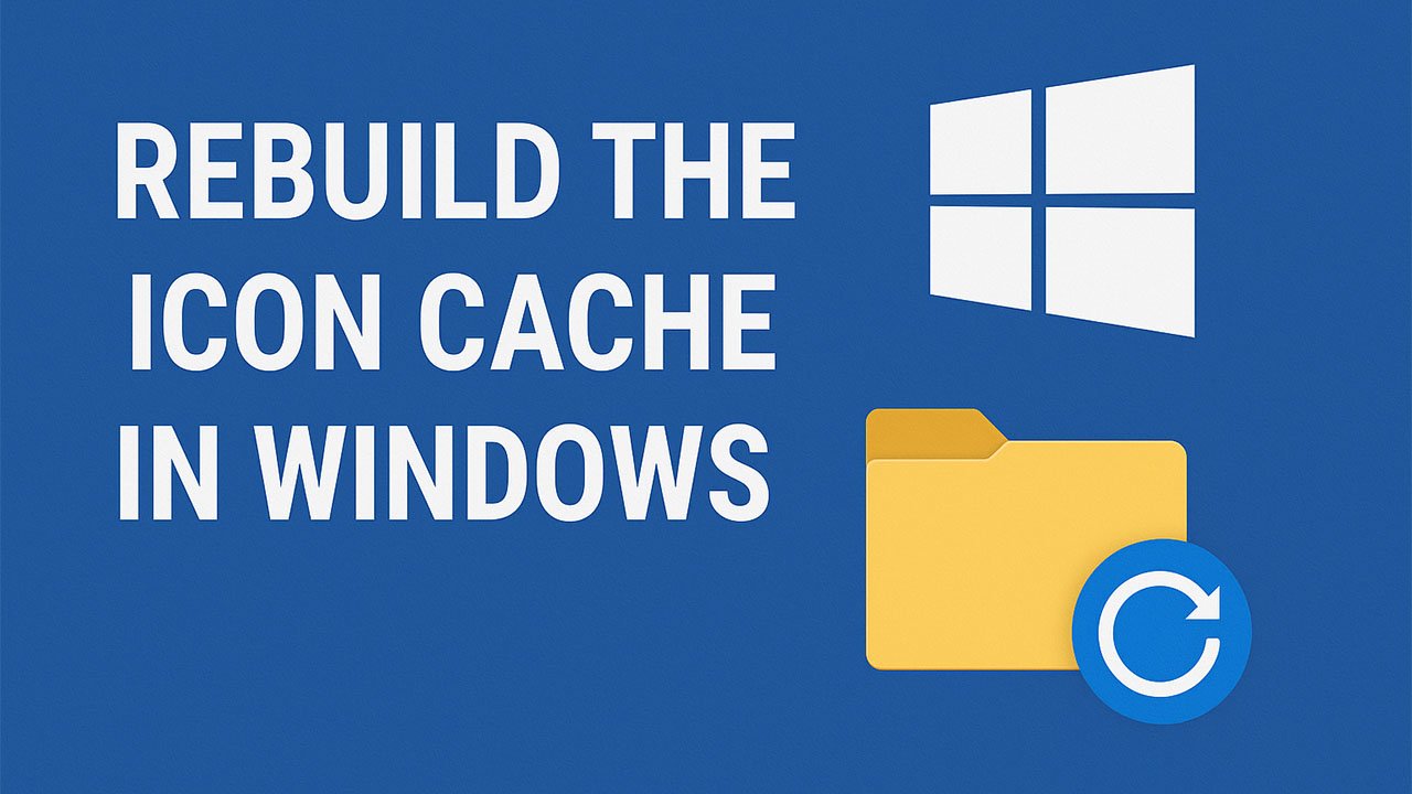 How to Rebuild the Icon Cache in Windows 10 and 11 | OpenTechTips